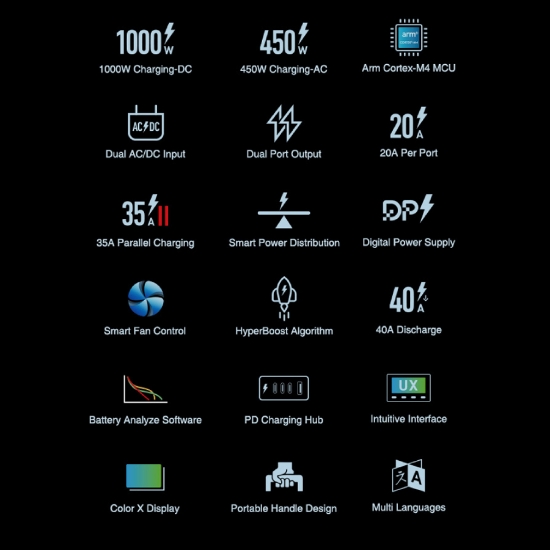 SkyRC T1000 1000W AC/DC Dual Battery Charger | HobbyRC UK