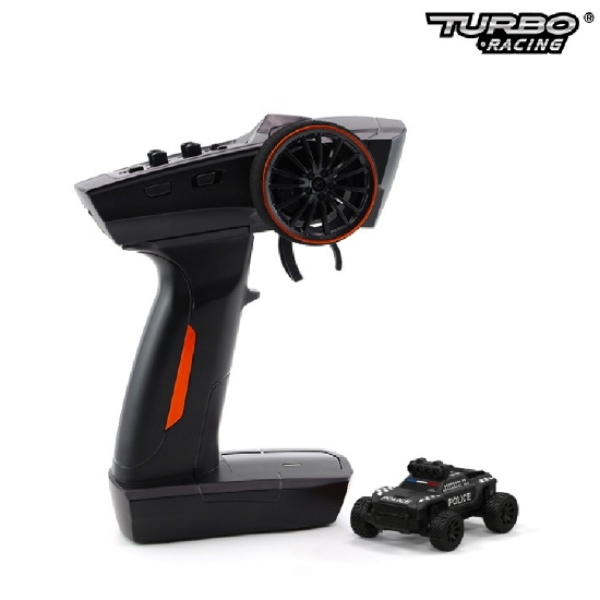 Turbo Racing C82 Off-Road Police Car 1:76 RTR | HobbyRC UK