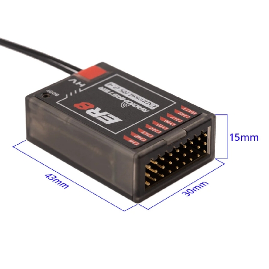 Radiomaster ER8 8CH ELRS Receiver | HobbyRC UK