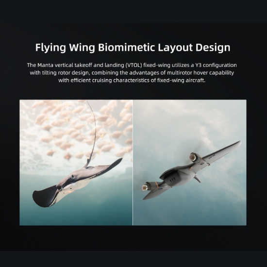 FIMI Manta VTOL FPV Plane | HobbyRC UK