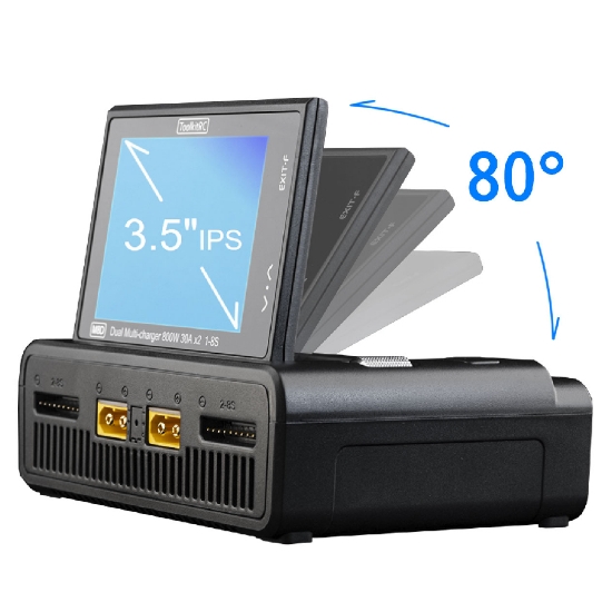 ToolkitRC M8D 2 Channel 1600W DC Charger | HobbyRC UK